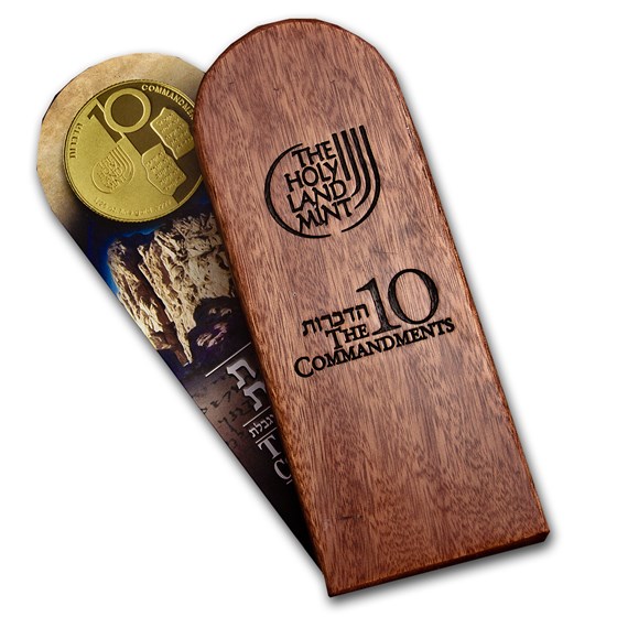 Buy Holy Land Mint 10-Coin 1/25 oz Gold 10 Commandments Set | APMEX