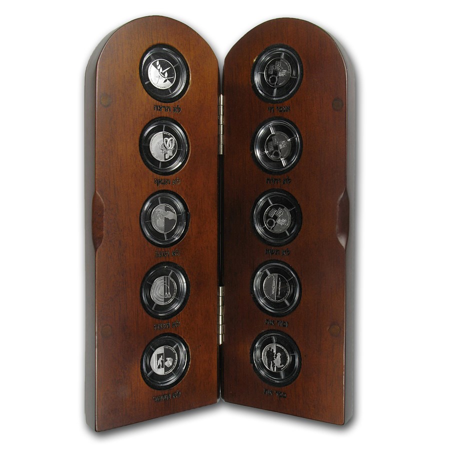 Buy Holy Land Mint 10-Coin 1/25 oz Platinum 10 Commandments Set | APMEX