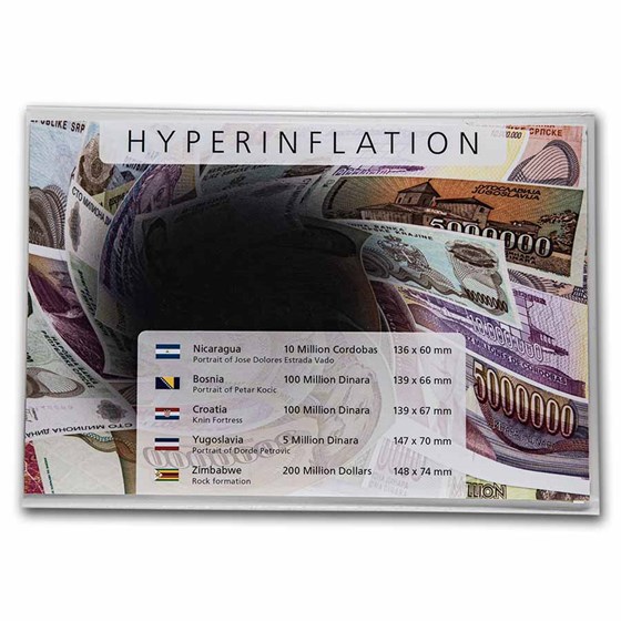 Buy Hyperinflation BN Around the World 5-Note Uncirc | APMEX
