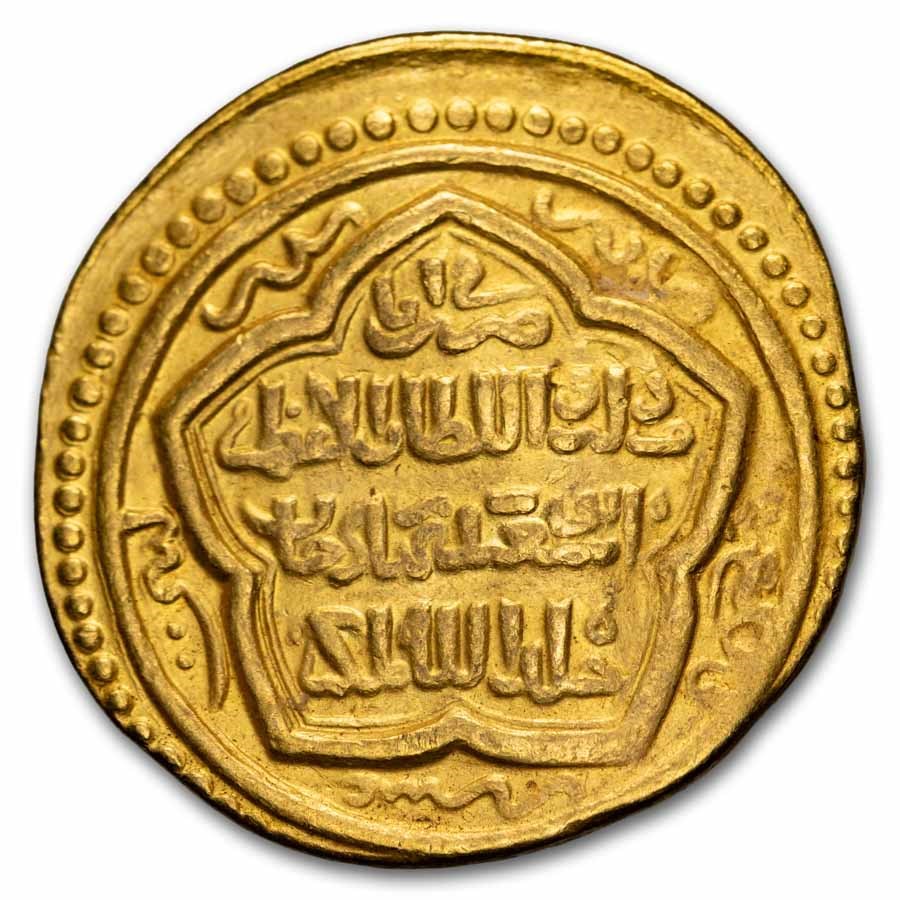 Buy 1316-1335 Ilkhan Mongols Gold Dinar AU (Crusades) | APMEX