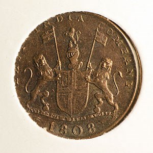 Buy India 1808 10 Cash Admiral Gardner Shipwreck Coin | APMEX