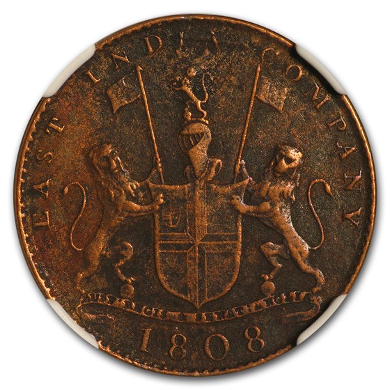 Buy India 1808 10 Cash Wreck of the Admiral Gardner Set Medium Grade ...