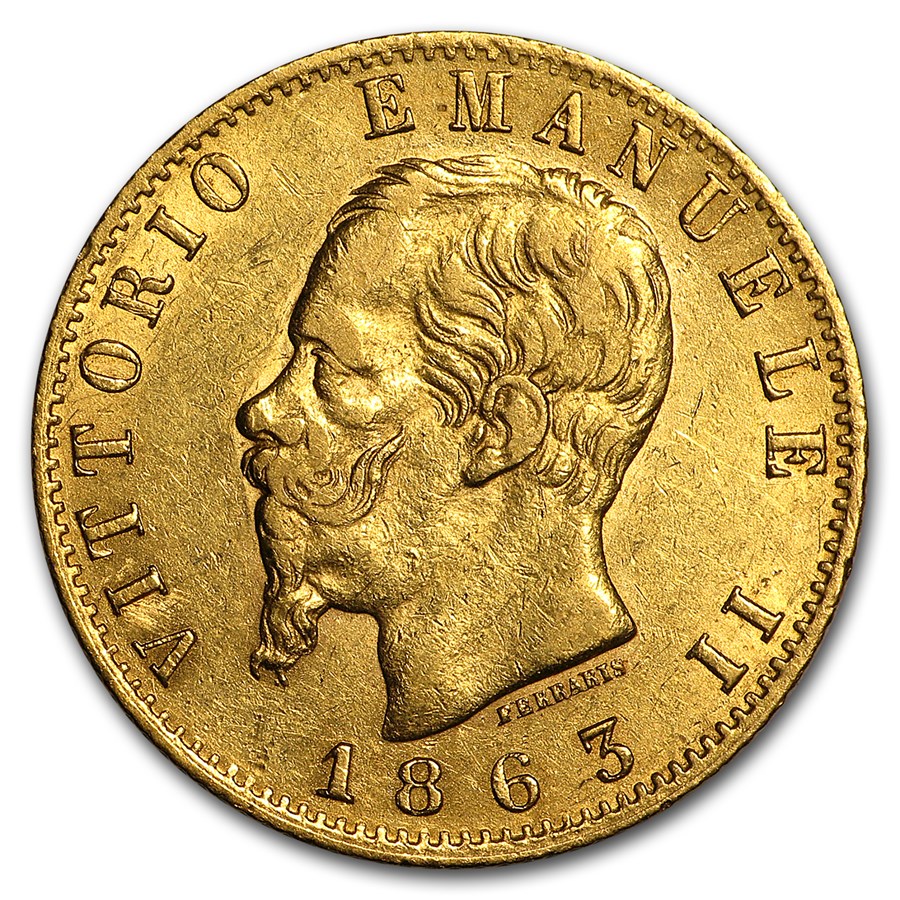 Buy Italy Gold 20 Lire (Random) Avg Circ | APMEX