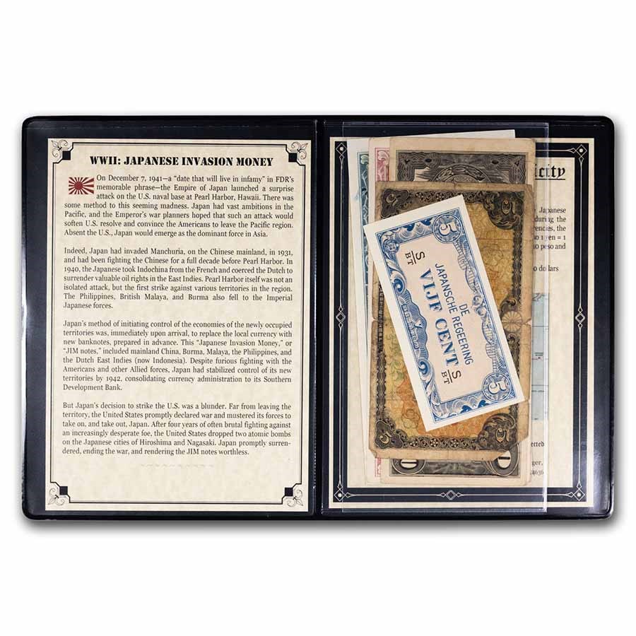 Buy Japan Invasion Money 5-Banknote Set | APMEX