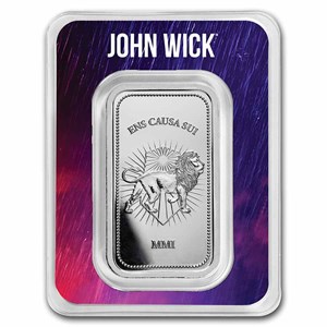 Buy John Wick 1 oz Silver Continental Bar (TEP) | APMEX