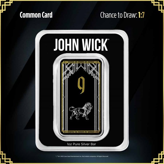 Buy John Wick 1 oz Silver Engagement Time of Duel Bar | APMEX