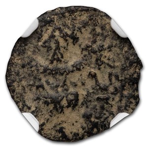 Buy Judaea AE Prutah Jewish War 68/9 AD) Fine NGC Year 3 (Repatina) | APMEX