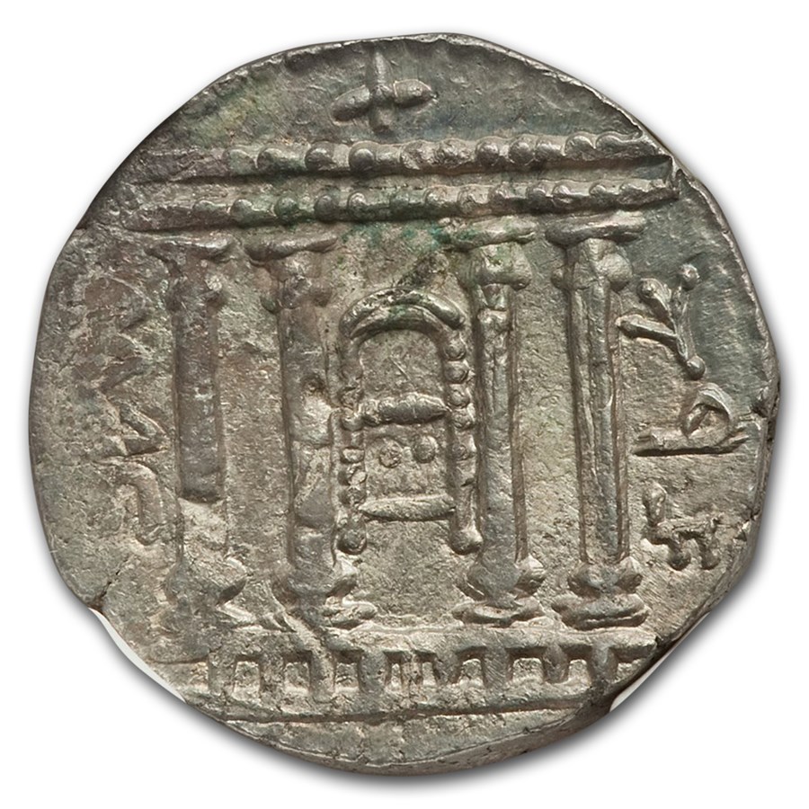 Buy Judaea AR Sela Bar Kokhba (132-135 AD) Ch AU NGC | APMEX