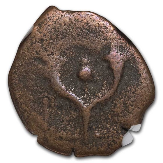 Judaea Widow's Mite Maccabean Kings 135-37 BC NGC (Second Temple)