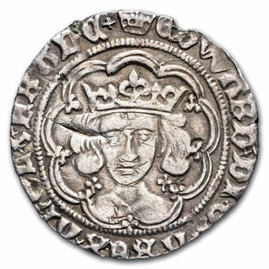 Kingdom of England Silver Groat Edward IV (1461-1464 AD) AU