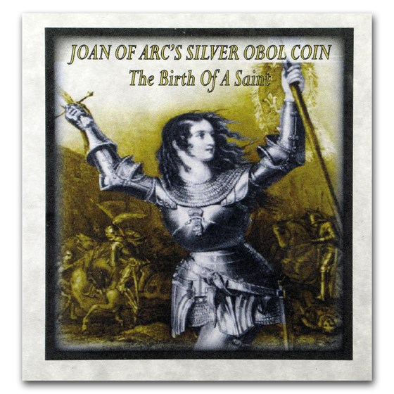 Buy Kingdom of France Silver Obol Joan of Arc: Birth of a Saint Set | APMEX