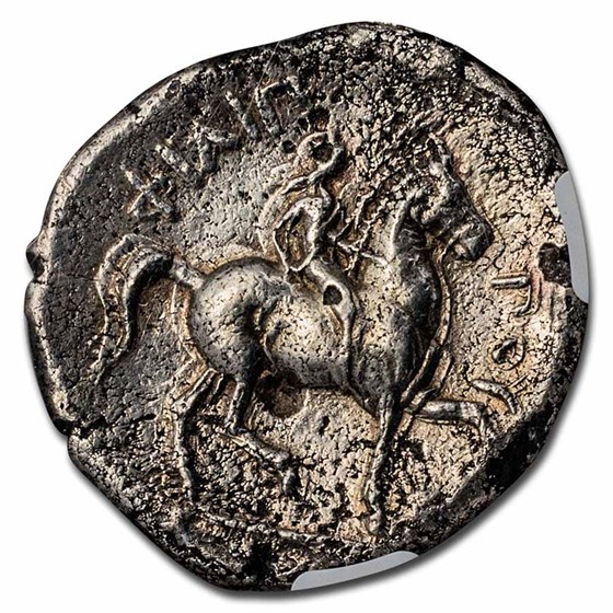 Buy Kingdom of Macedon AR Tetradrachm 359-336 BC Ch XF NGC | APMEX