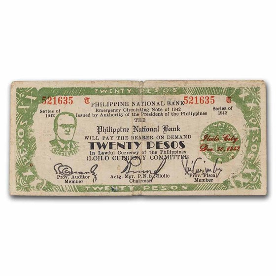 Buy Liberation of the Philippines Guerilla Currency 2-Note Set | APMEX