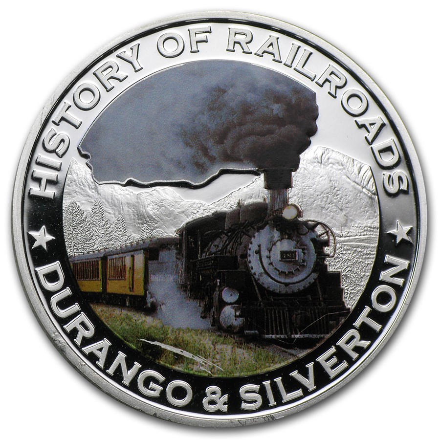 Buy Liberia 2011 $5 Silver Durango & Silverton Railroad (Scratched) | APMEX