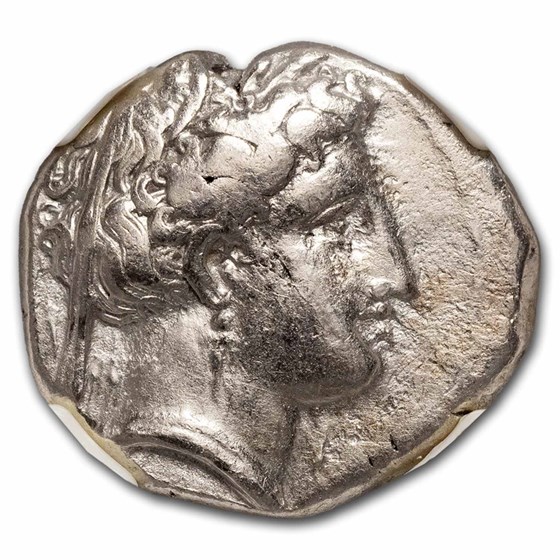 Lucania, Metapontum AR Stater (340-330 BC) VF NGC