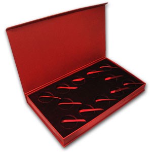 Buy Lunar Series I (1 oz Silver) 12 coin Red Display Box - Imperfect ...