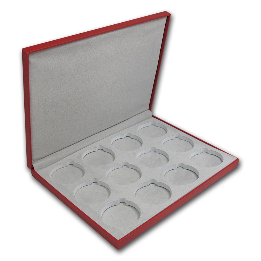 Buy Lunar Series II (2 oz Silver) 12 coin Red Presentation Box | APMEX