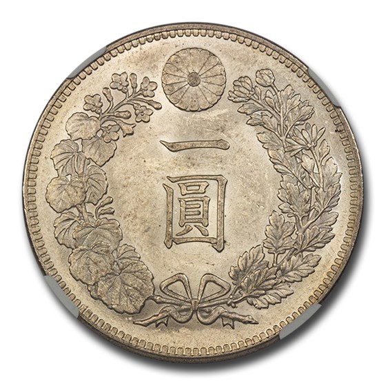 Buy M36 (1903) Japan 1 Yen Meiji Era MS-63 NGC | APMEX