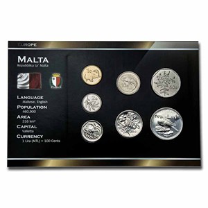 Buy Malta Pre-Euro 7-Coin Set BU | APMEX