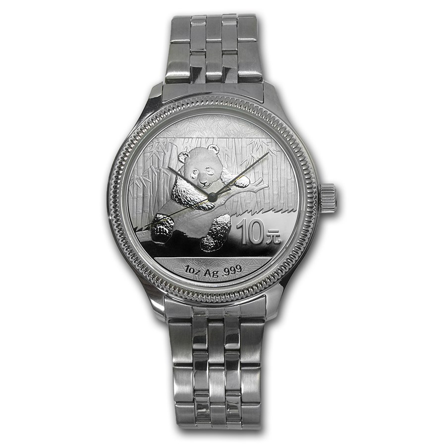 Buy Men's Panda Watch - Stainless Steel Bracelet | APMEX