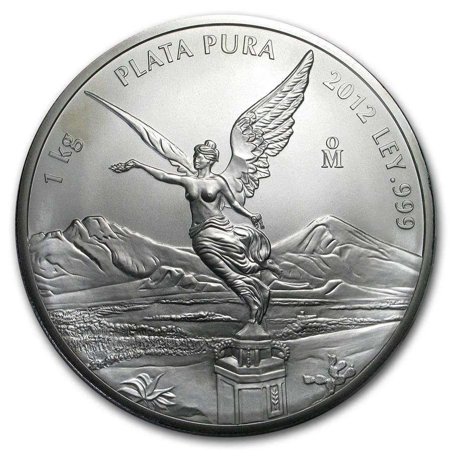 Buy Mexico 1 kilo Silver Libertad BU (Abrasions) | APMEX
