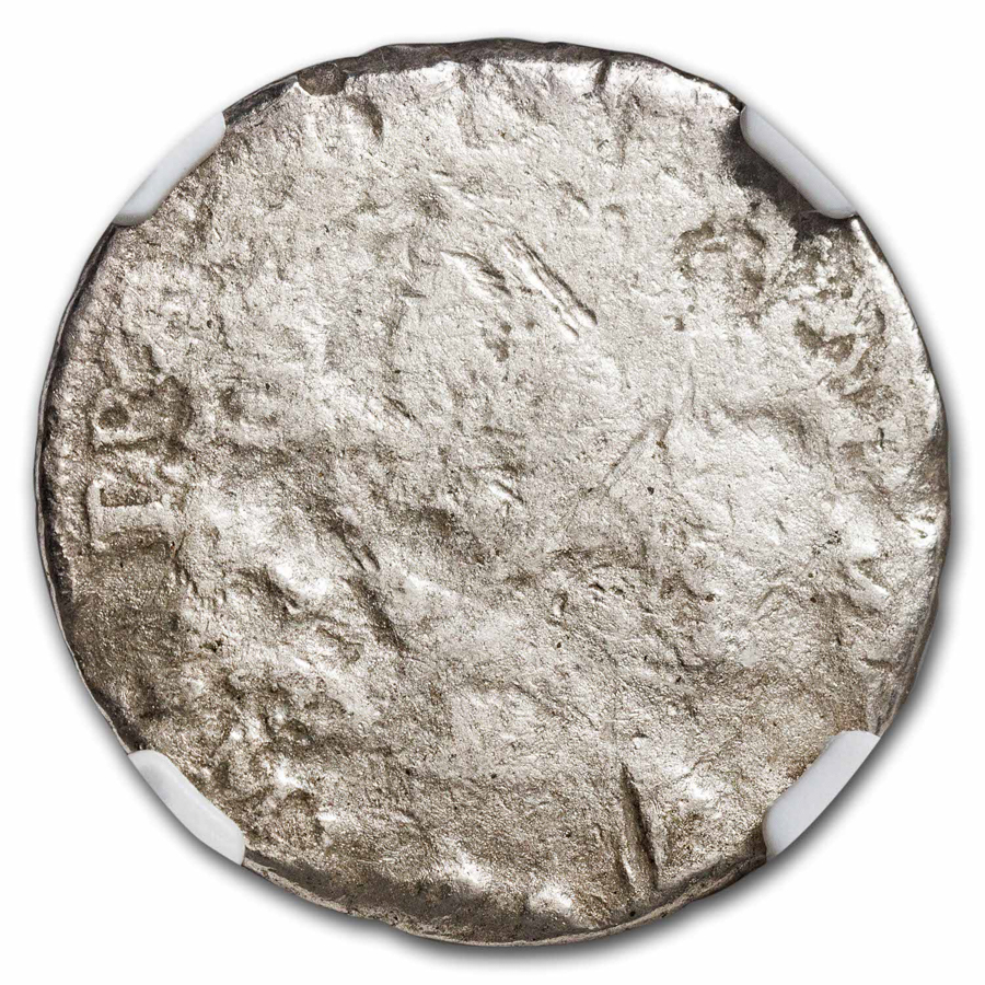 APMEX - Mexico Silver 2 Reales El Cazador Shipwreck Genuine NGC