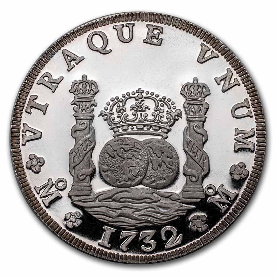 Buy Mexico Silver 40 Reales/5 Onzas Pillar (Proof) | APMEX