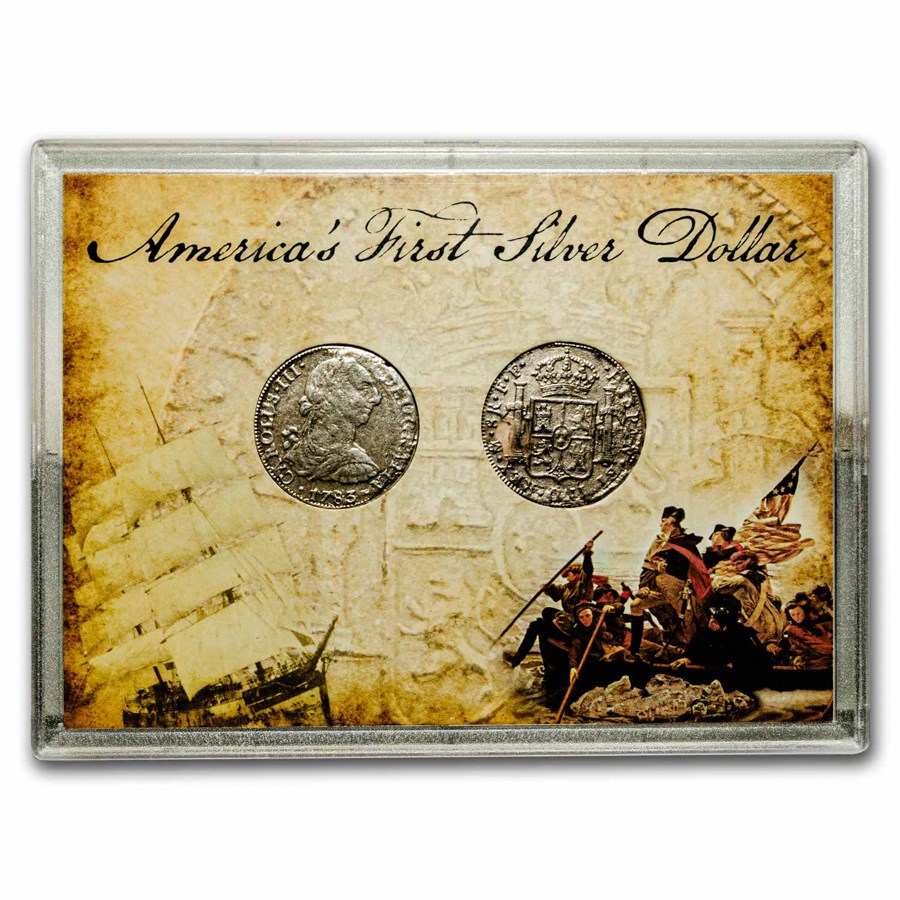 Buy Mexico Silver 8 Reales Charles III 2-Coin Set Shipwreck Effect | APMEX