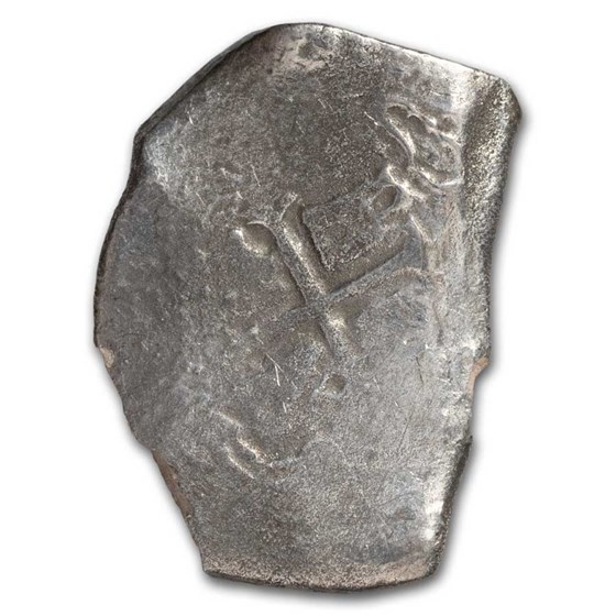 Mexico Silver 8 Reales Cob (Shipwreck Effect)