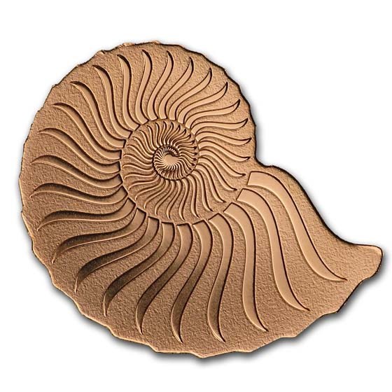 Buy Mongolia 1/2 gram Rose Gold Ammonite | APMEX