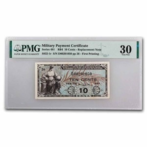 Buy MPC Series 481 10 Cent PMG VF-30 | APMEX