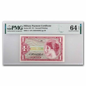 Buy MPC Series 641 $1.00 CU-64 EPQ PMG | APMEX