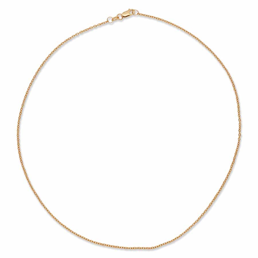 Buy Nebü 22K Gold 2.2 mm 18" Round Cable Chain | APMEX