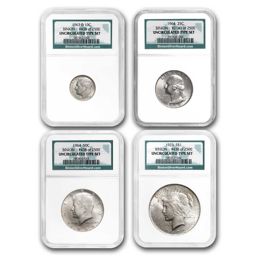 Buy NGC BU Type Set (Ted Binion Collection) | APMEX
