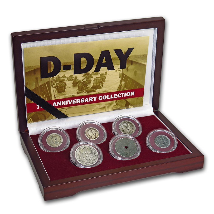 Buy Normandy Invasion 6 Nation Coin Set (D-Day) | APMEX