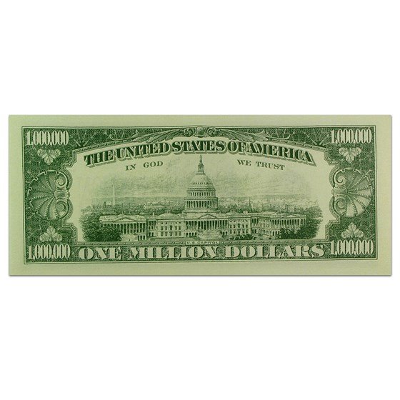 Buy Novelty $1,000,000 Bills - Classic | APMEX