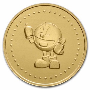 Buy PAC-MAN 1 oz Gold Game Token Slot Medal | APMEX