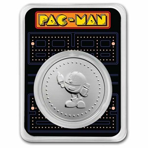 Buy PAC-MAN 1 oz Silver Game Token Slot Medal in TEP | APMEX