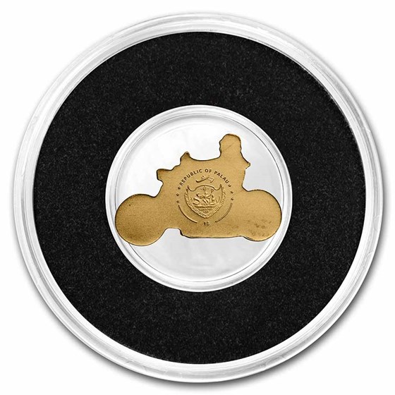 Buy Palau 1/2 gram Gold $1 Biker Shaped Coin | APMEX