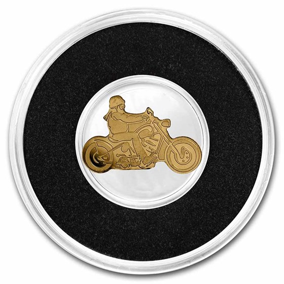 Buy Palau 1/2 gram Gold $1 Biker Shaped Coin | APMEX