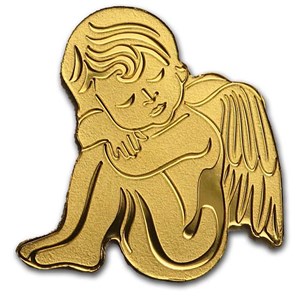 Buy Palau 1/2 gram Gold $1 Golden Guardian Angel | APMEX