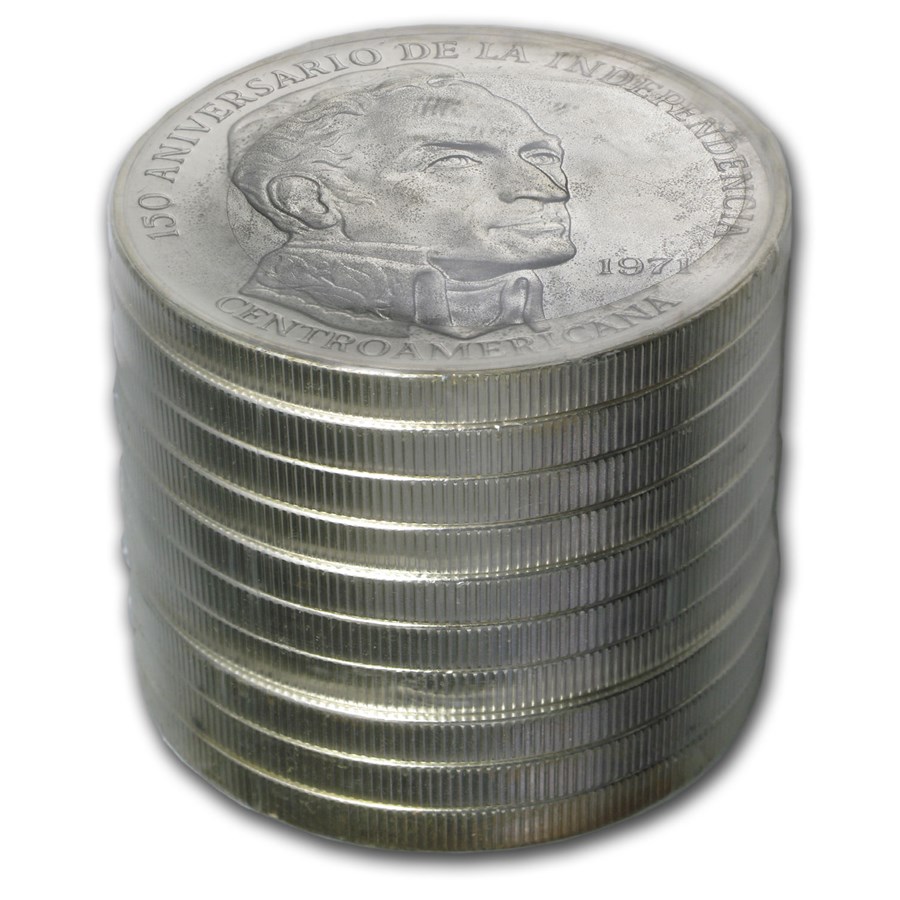 Buy Panama Silver 20 Balboas Original 10 Coin Rolls BU (ASW 38.54) | APMEX
