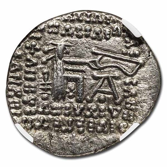 Buy Parthian Empire Silver Drachm Artabanus IV (10-38 AD) MS NGC | APMEX
