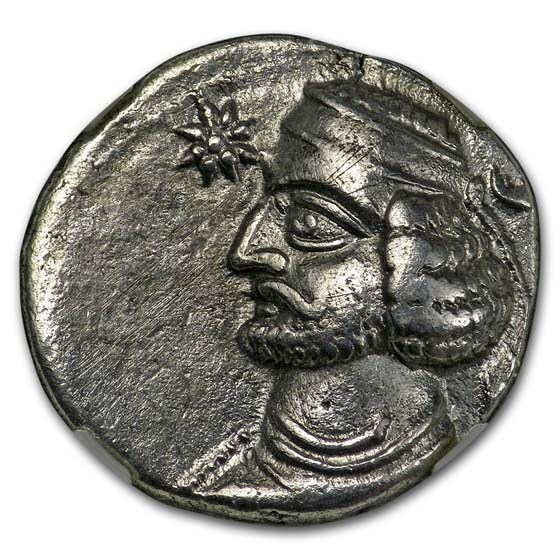 Buy Parthian Empire Silver Drachm Orodes II (57-38 BC) VF NGC | APMEX