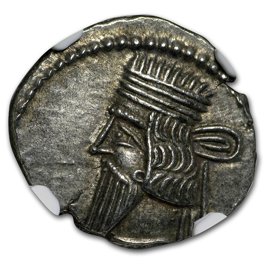 Buy Parthian Empire Silver Drachm Pacorus (78-120 AD) CH AU NGC | APMEX