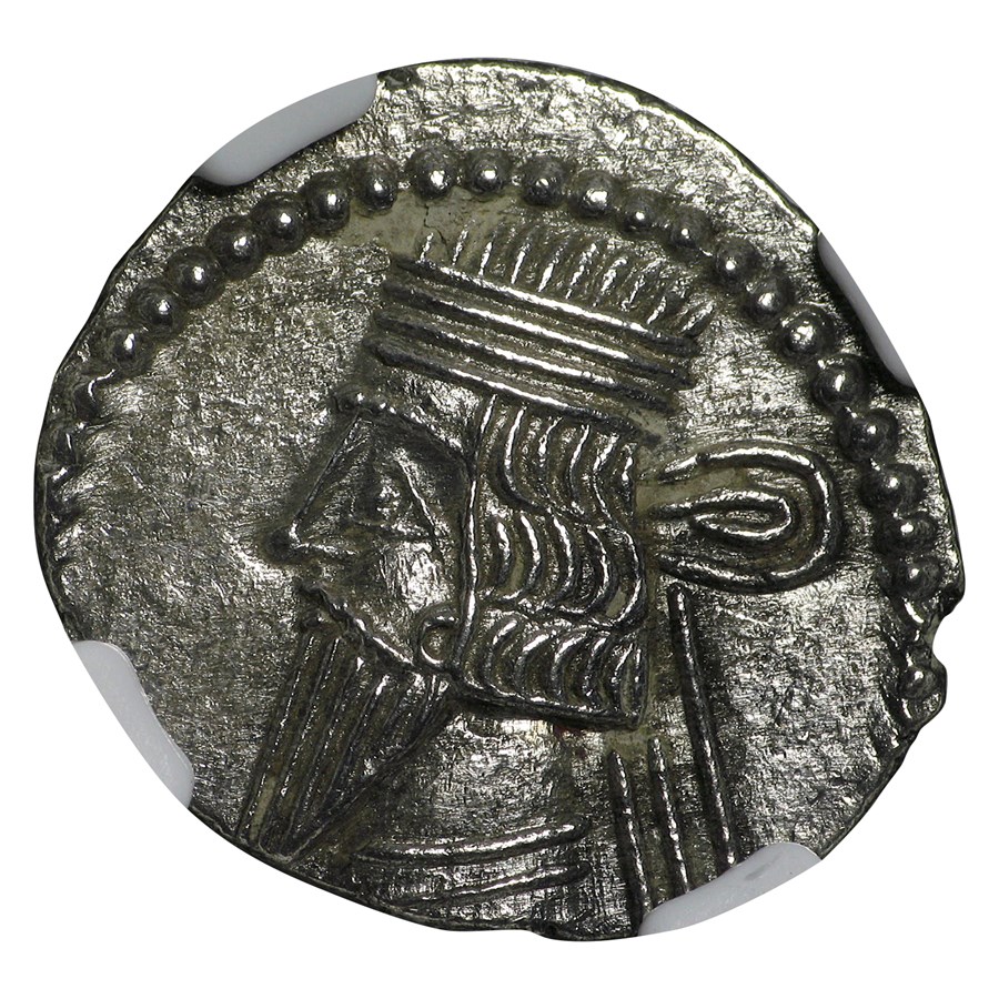 Buy Parthian Empire Silver Drachm Pacorus (78-120 AD) MS NGC Brushed ...