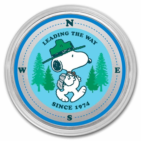 Peanuts® Beagle Scout Preparedness Kit - 2 x 1 oz Ag Color Rounds