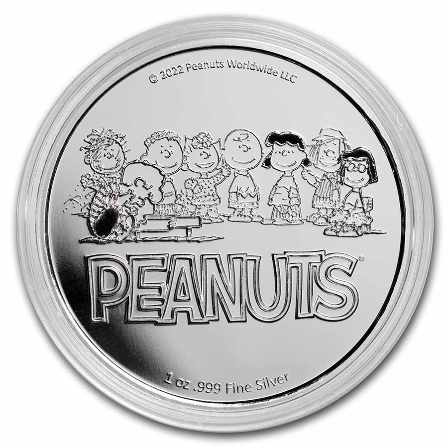 APMEX - Peanuts® Charlie Brown & Snoopy Christmas 1 oz Silver Proof