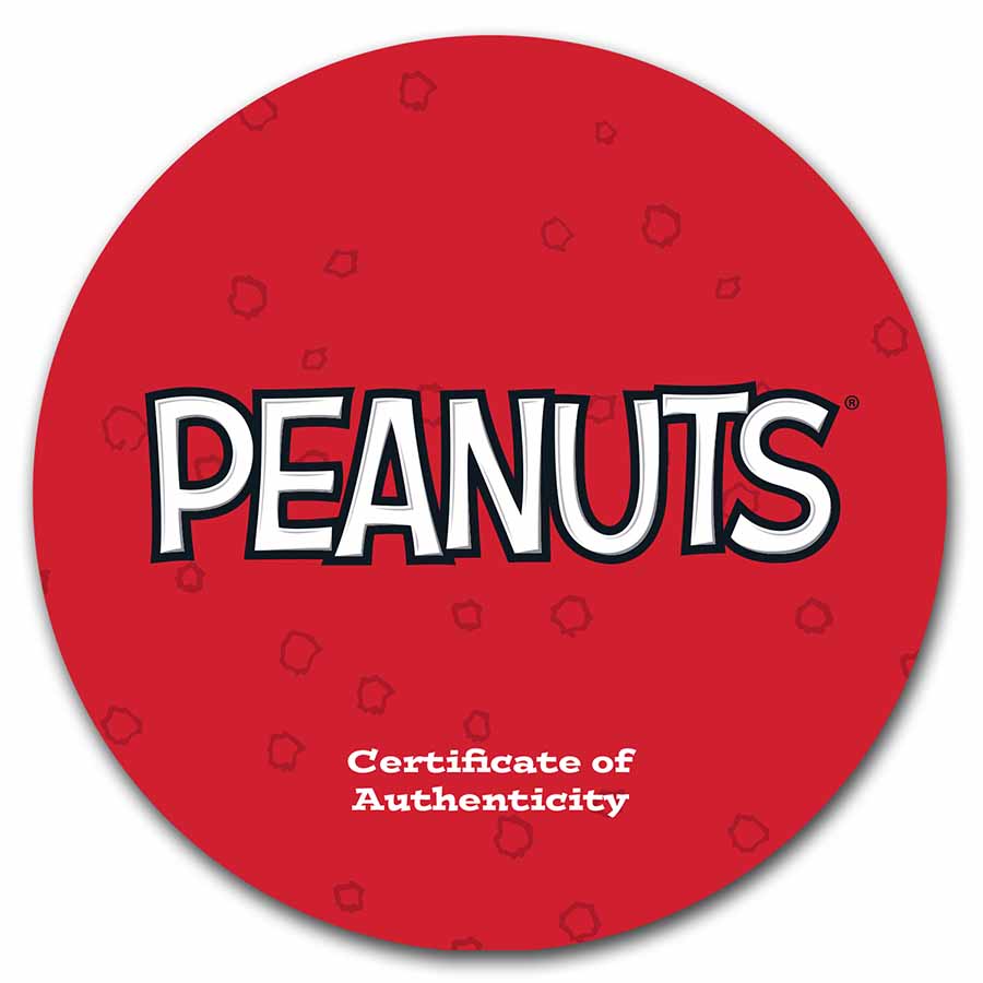 APMEX - Peanuts® Charlie Brown & Snoopy Christmas 1 oz Silver Proof