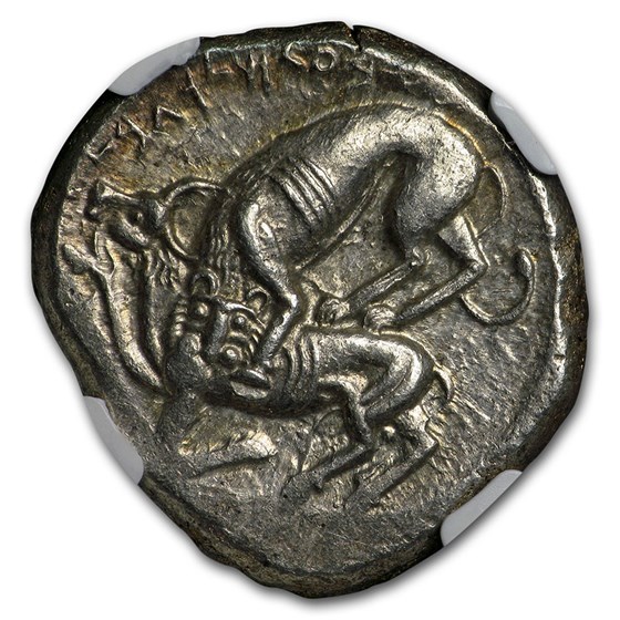 Buy Phoenicia, Byblus Silver AR Shekel (400-365 BC) Ch AU NGC | APMEX